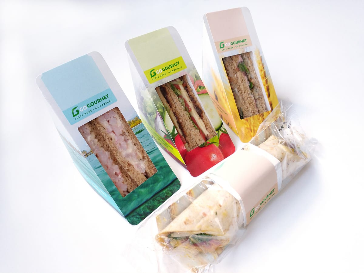 Creative food packaging and brand