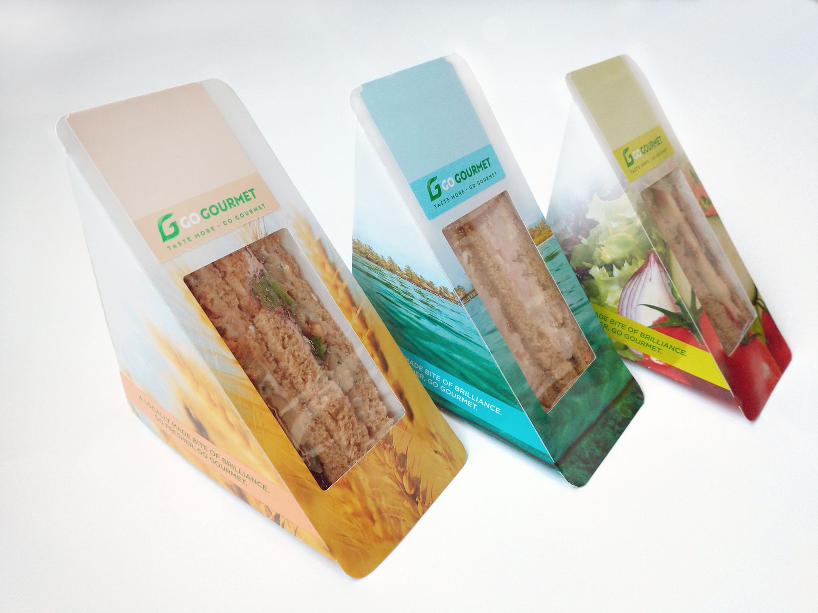 Creative food packaging and brand